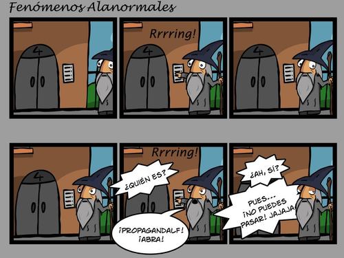 El Descanso del Escriba: Propagandalf...