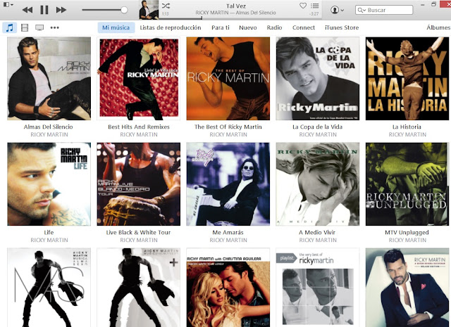 DISCOGRAFIA DE RICKY MARTIN