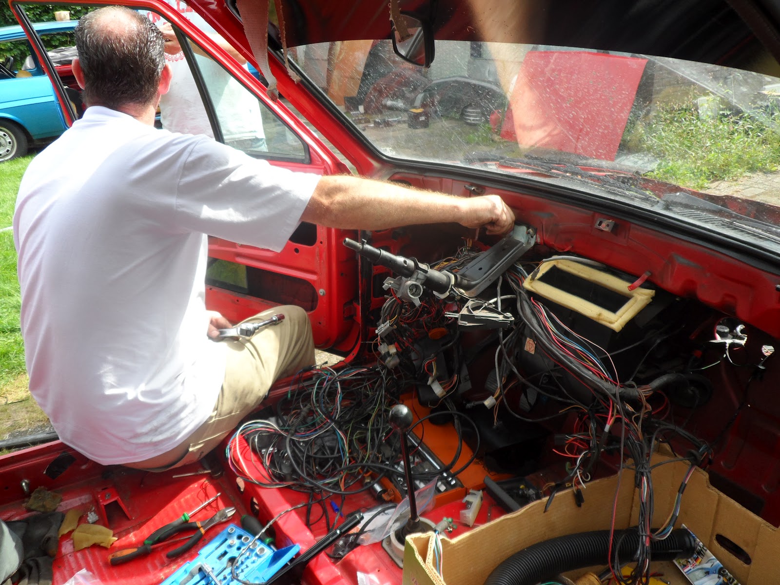 Ford vrienden Breda: de rode fiesta