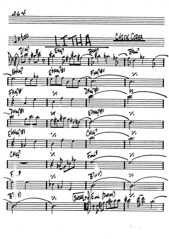 Chick Corea - Litha | Partituras para Bajo