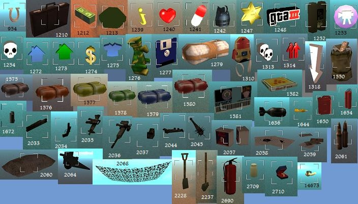 MTA SA: ID de Objetos MTA [Map Editor] [Nuevas images]