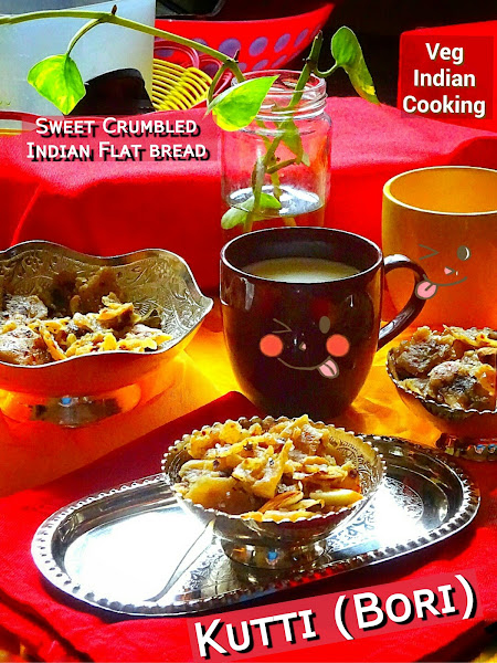 Veg Indian Cooking: Kutti - Punjabi Choori (Sweet Crumbled Indian Flat ...