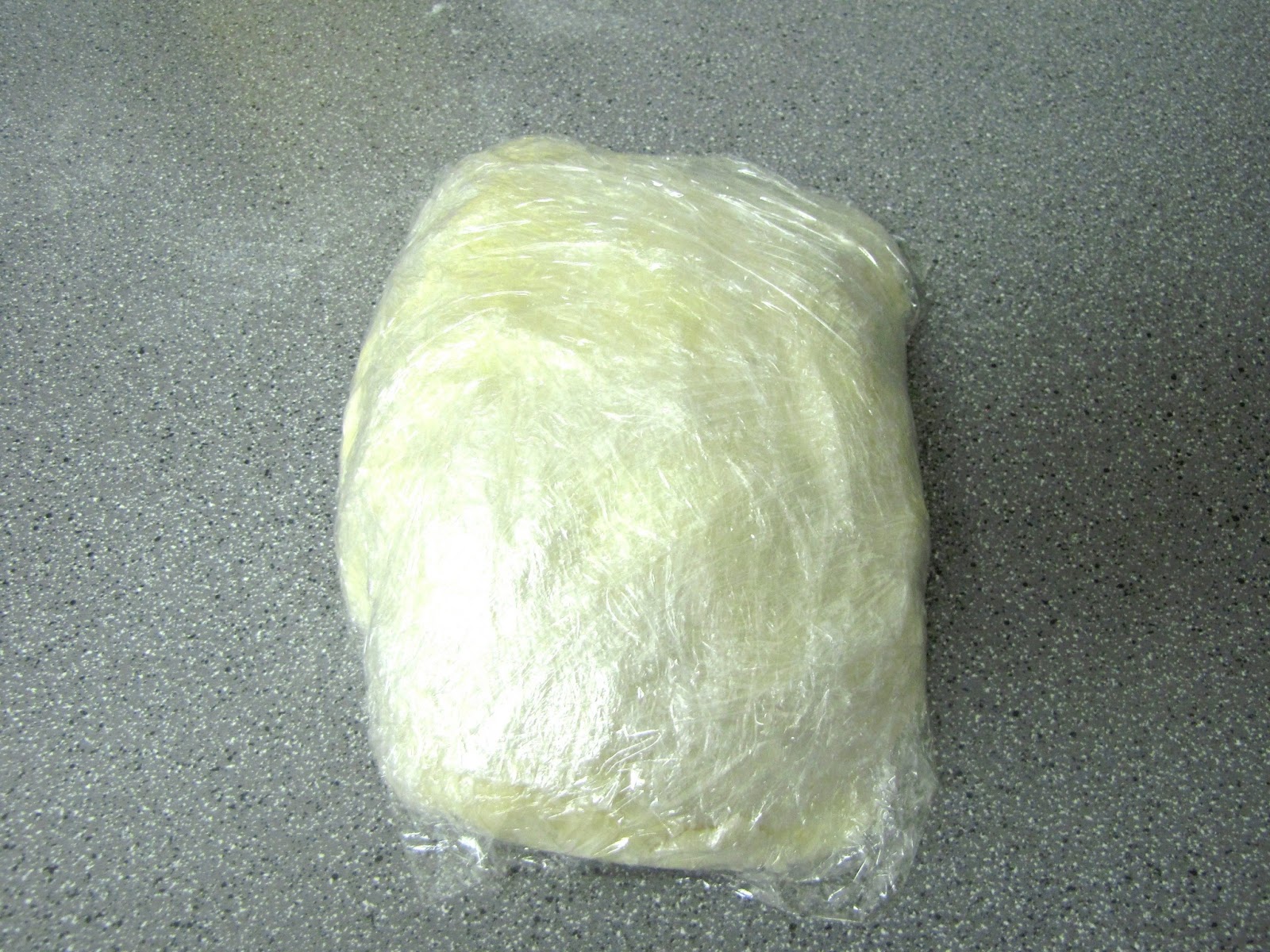 Place dough tightly in plastic wrap and put in refrigerator for 30 ...
