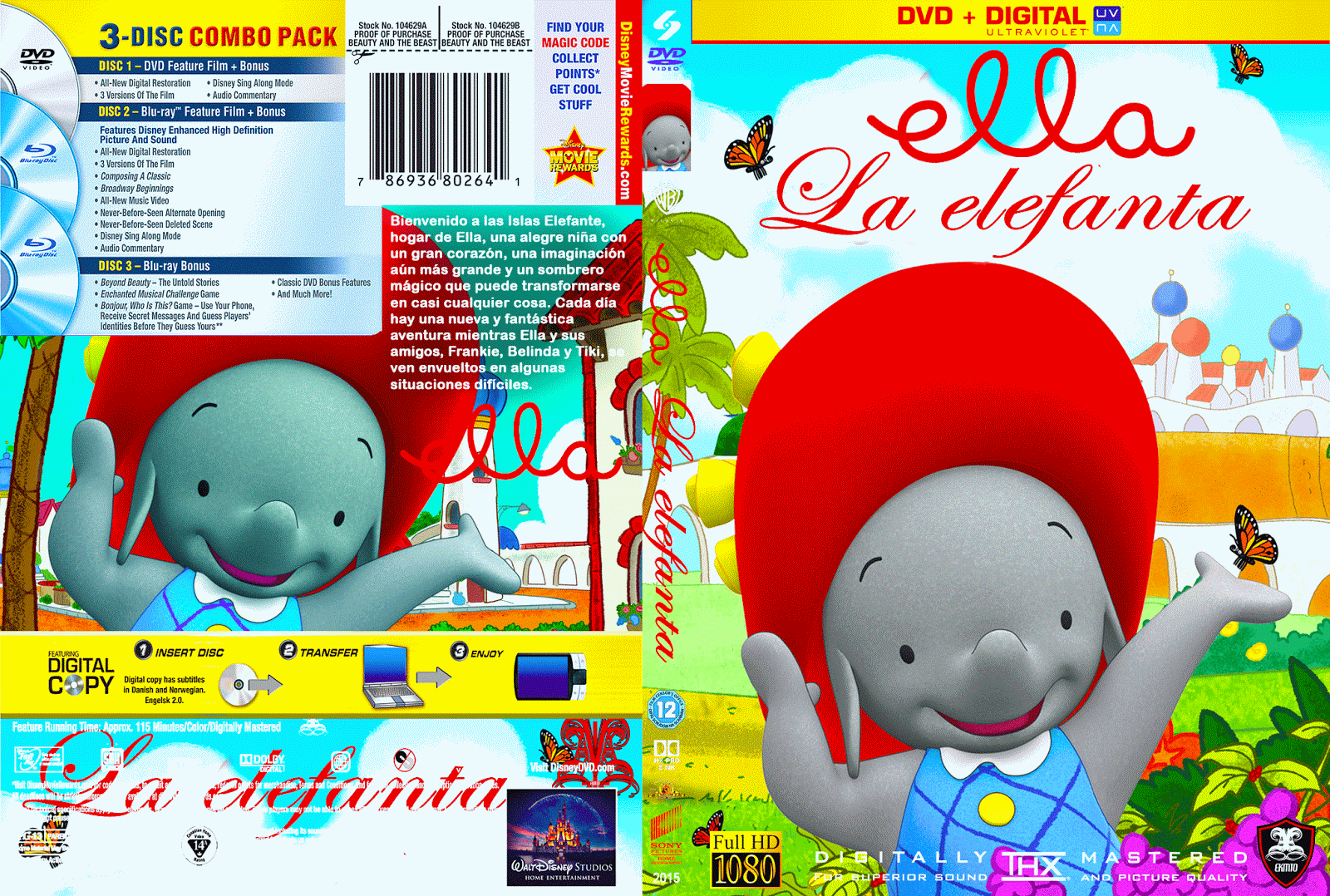 Cover: ella la elefanta ella