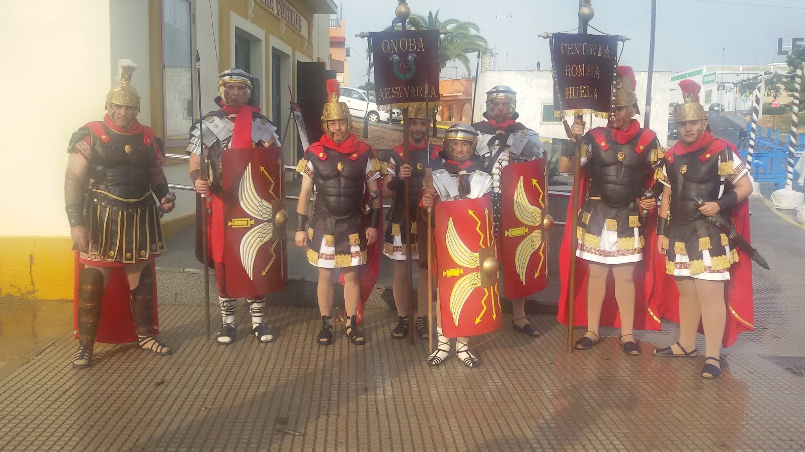 Belén Viviente en Corrales: CENTURIA ROMANA DE HUELVA " LEGIO XIX