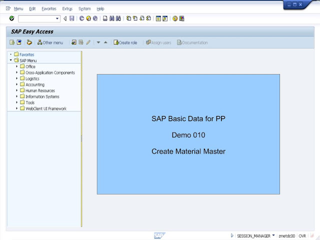 青蛙SAP分享 Froggy's SAP sharing: PP Master Data - Create Material Master ...