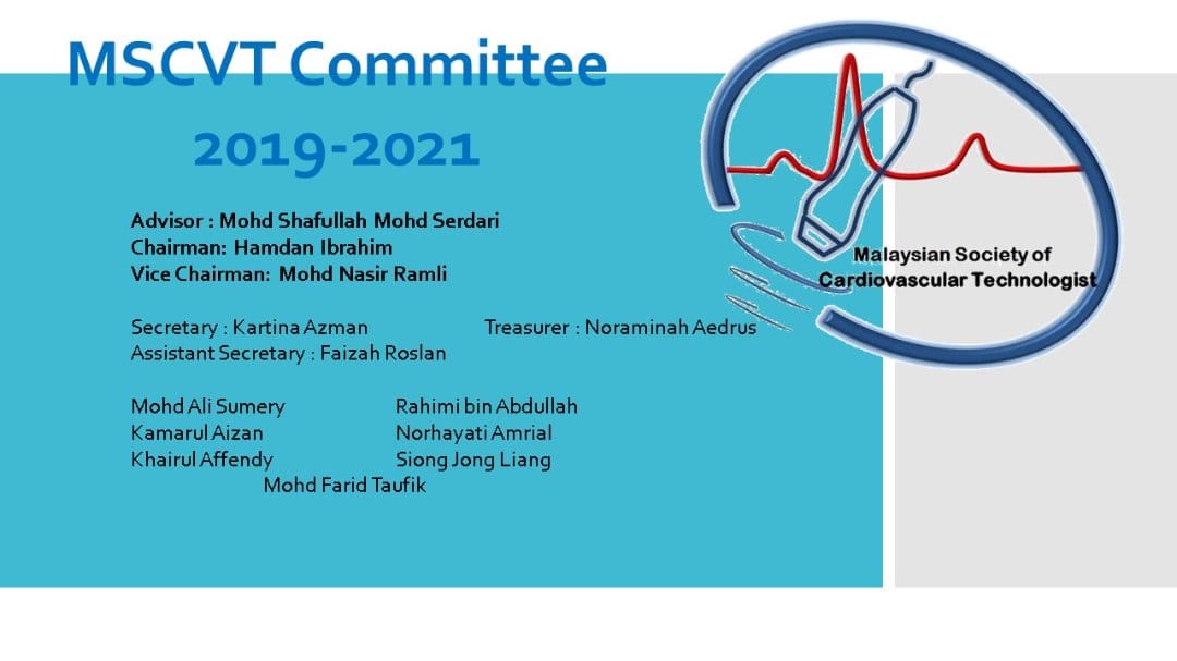 CVT Mohd Farid: Malaysian Society Of Cardiovascular Technologist MSCVT ...