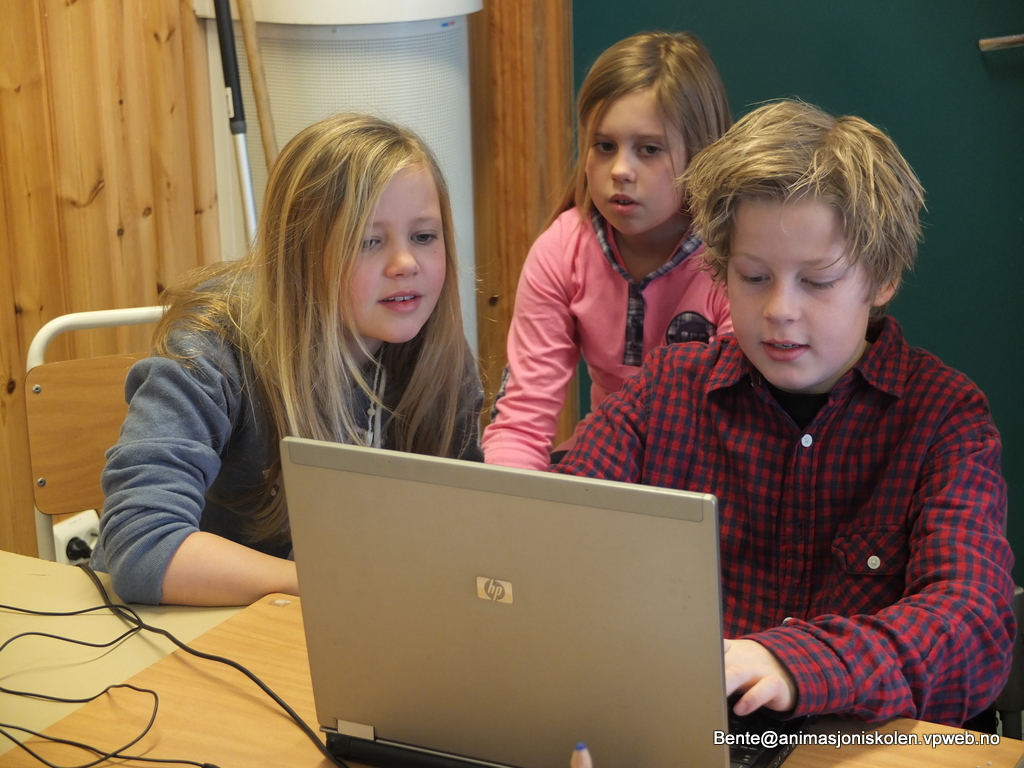 Animasjon i skolen: Premiere på Birkenlund skole