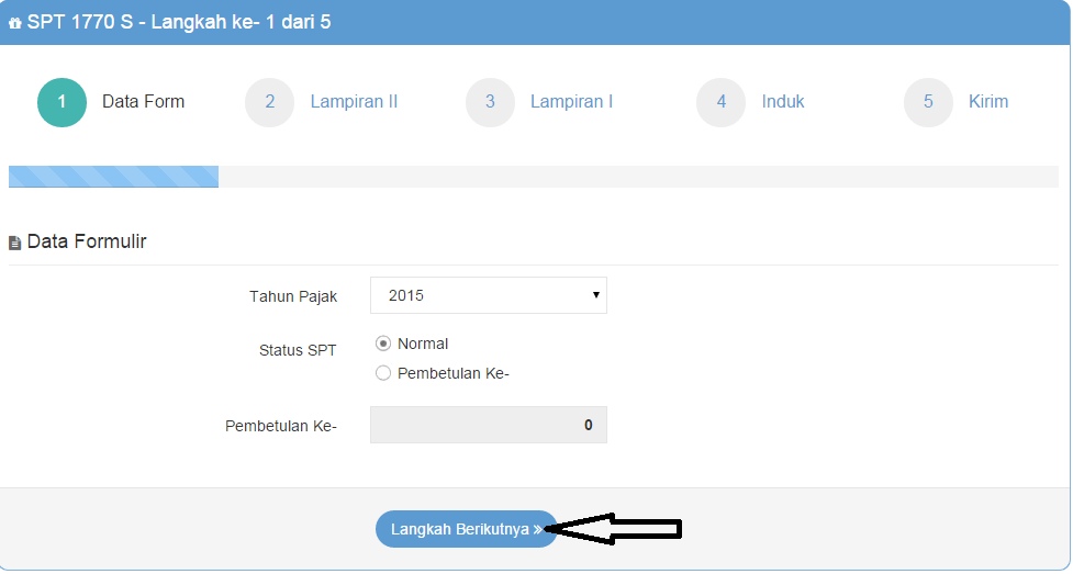 Cara Pengisian Formulir SPT 1770 S Secara Online - SIAP UJIAN