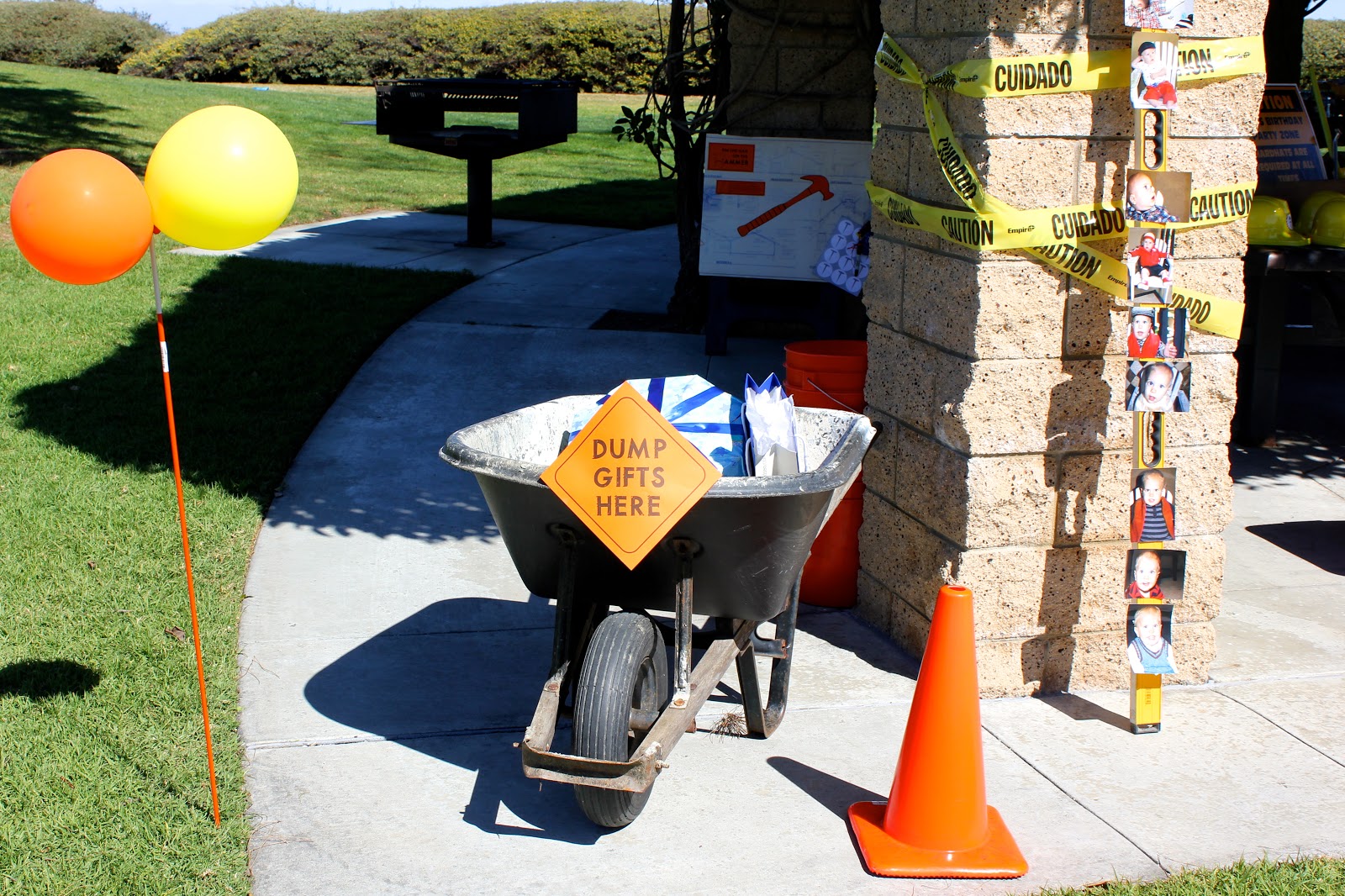 BLATANT BORROWER: Liam's First Birthday - Construction Party