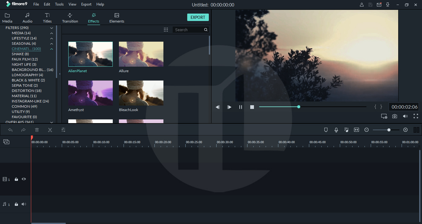 Wondershare Filmora Chromatic Filter Set Effect Pack for Filmora9 ...
