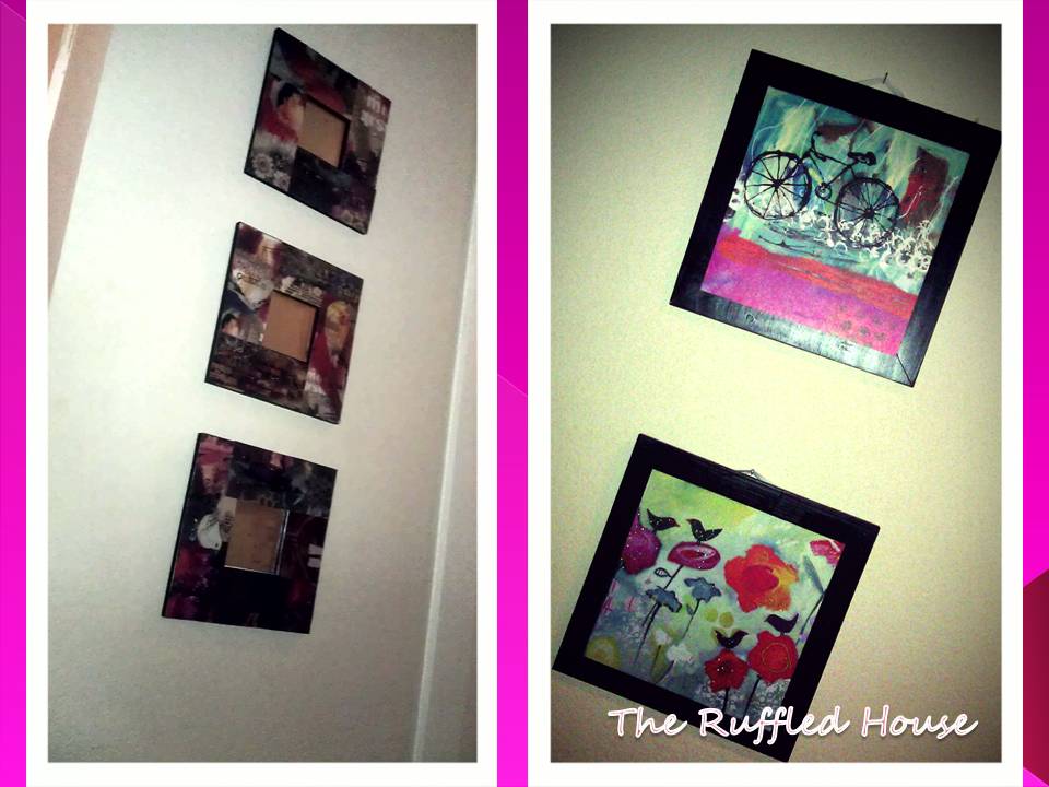 The Ruffled House: DIY Paper Frames