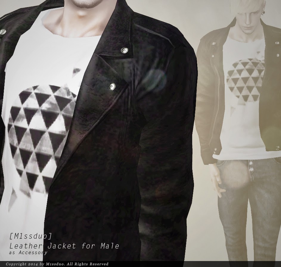 My Sims 3 Blog: Accessory Leather Jacket by M1ssduo