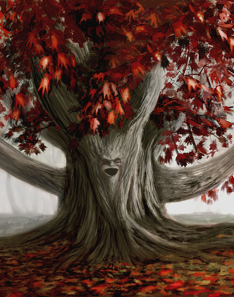 Game Of Thrones : Weirwood Tree Fan Art
