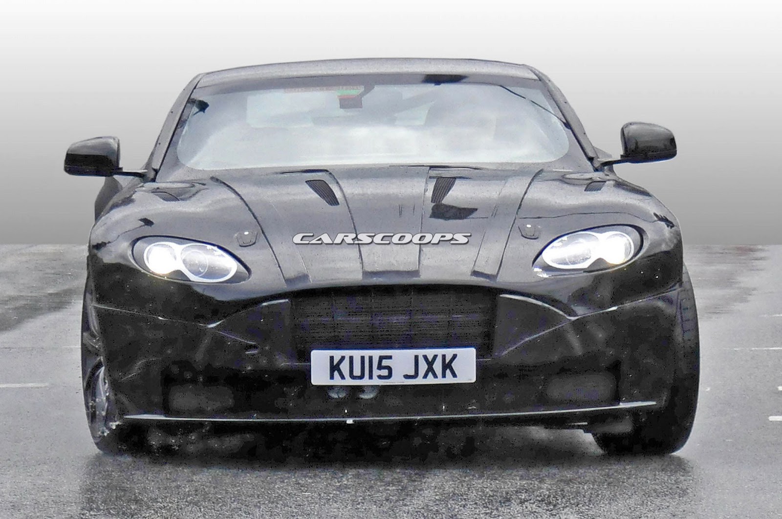 Aston Martin DB9 successor spied testing - To get turbo'd V8s and V12s ...