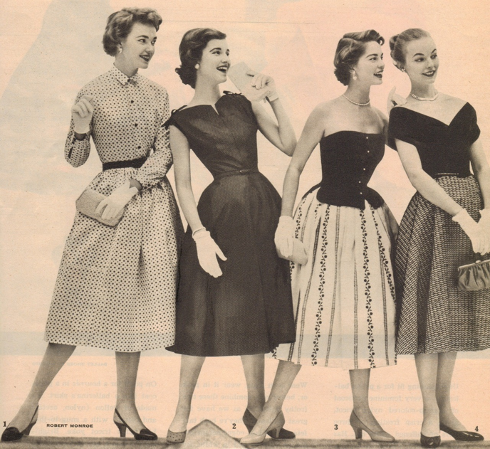 La moda en los 50's
