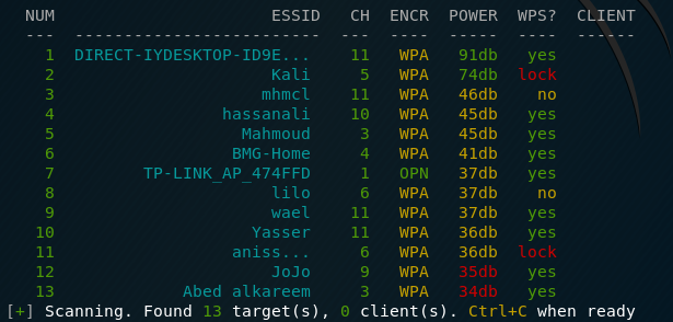 WiFite2 Automated WiFi hacking tool - kalitut