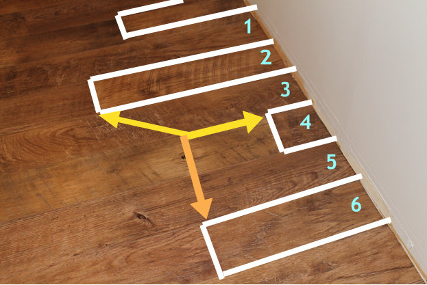 A Blessed Life atop A Cake Stand: How to Install Vinyl Plank Flooring ...