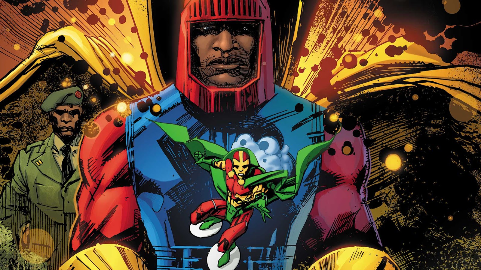 Weird Science DC Comics: The Black Racer and Shilo Norman Oversize ...