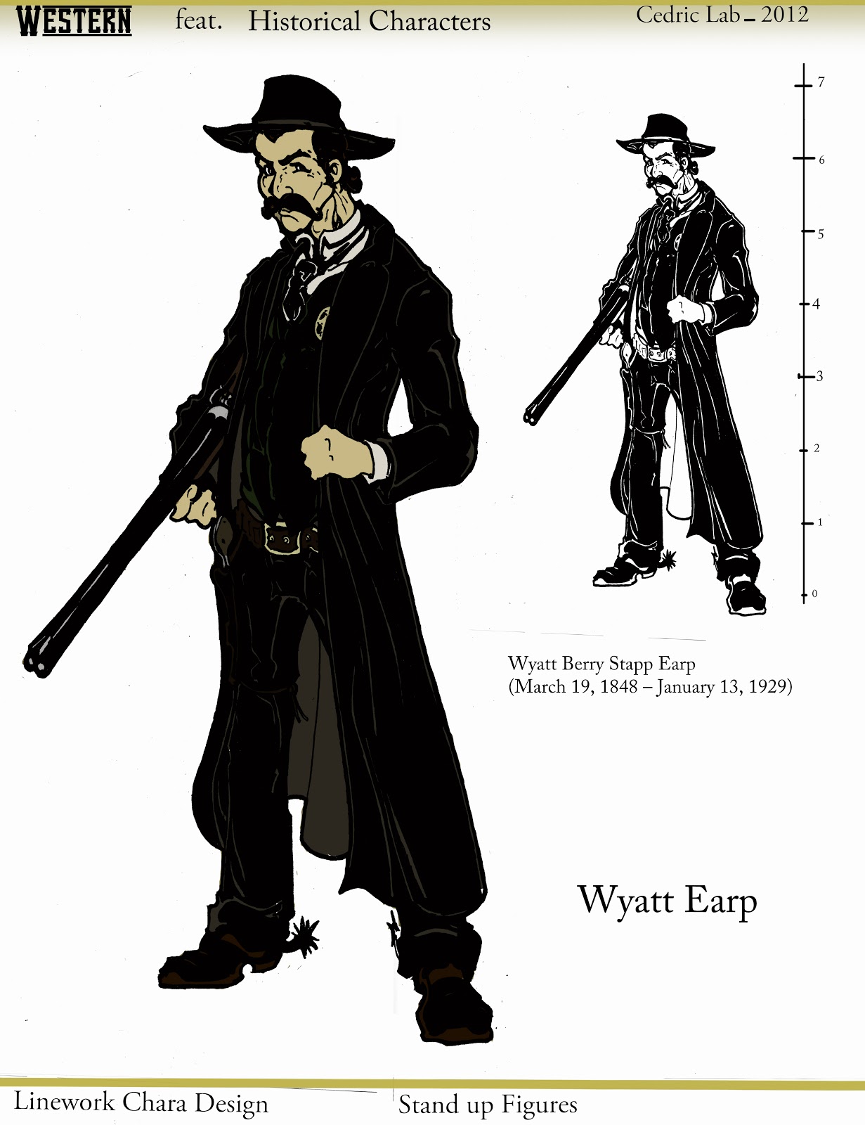 Cedric Lab: Wyatt Earp (1848-1929), Quintessential OUT-LAW-MAN