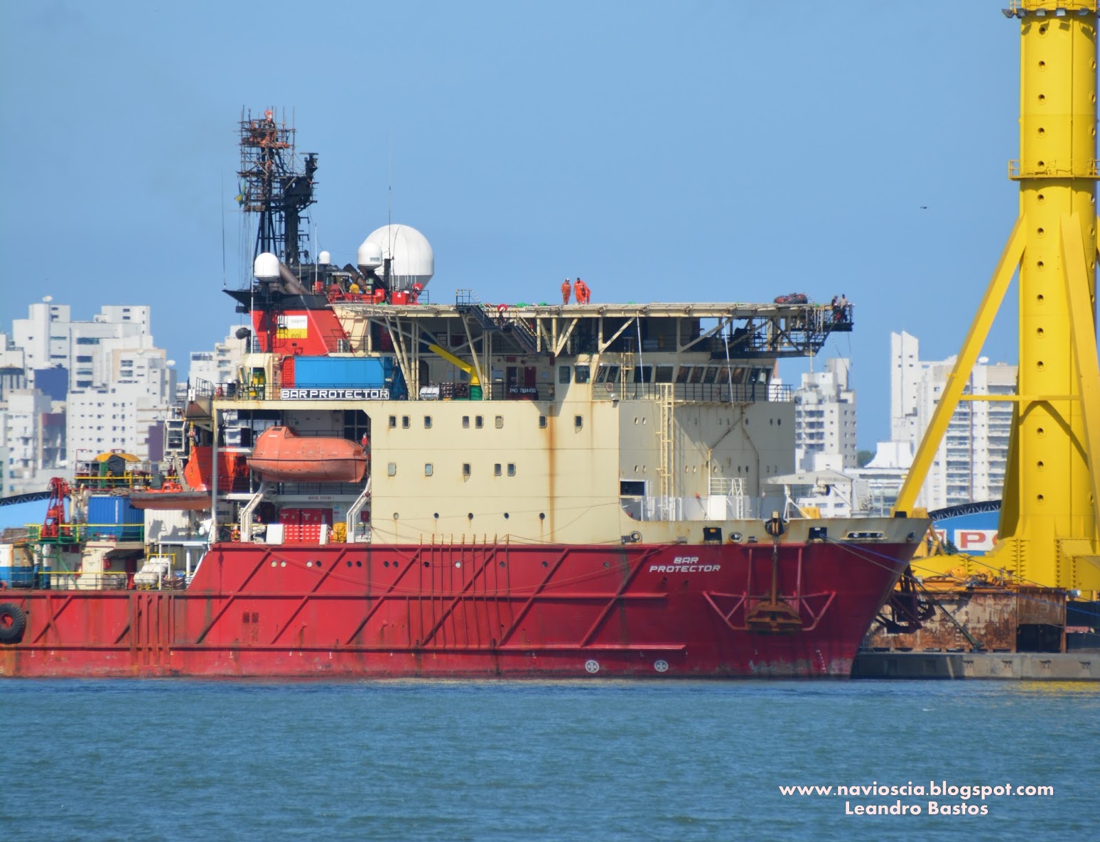 Navios de Santos & CIA: DSV BAR PROTECTOR