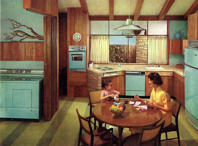 Cool Pics That Show Interior Styles of Kitchens For Each Month of 1960 ...
