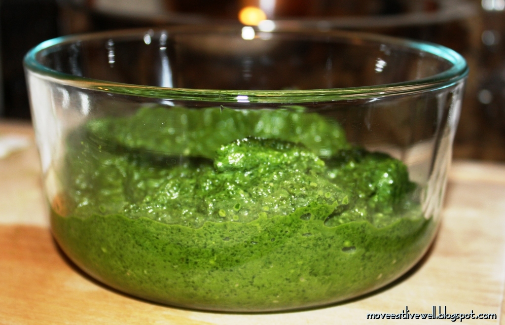 Move. Eat Healthy. Live Better.: PERUVIAN GREEN SPAGHETTI