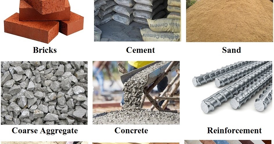 LIST OF BUILDING MATERIAL