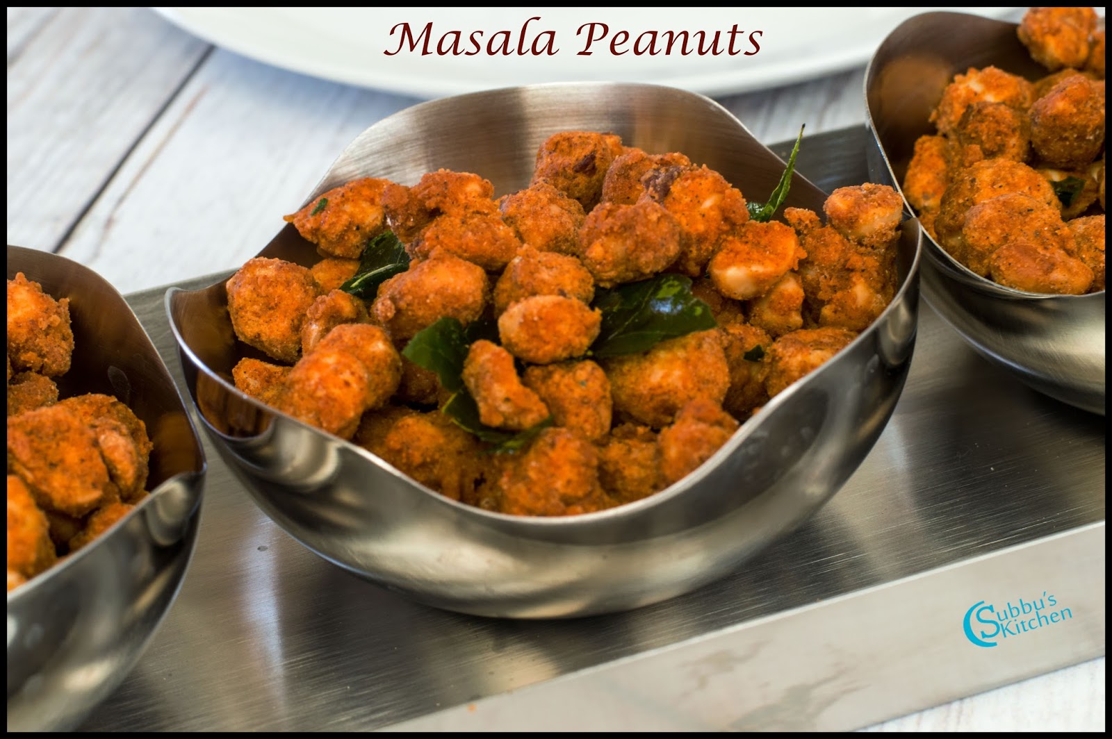 Masala Peanuts - Subbus Kitchen