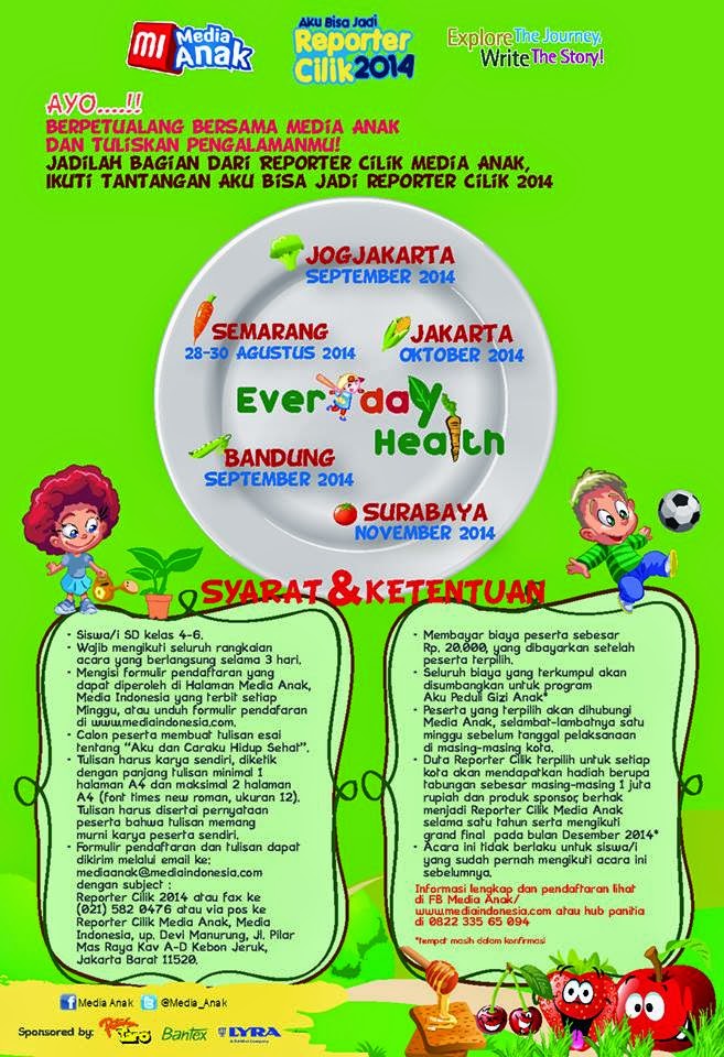 Aku Bisa Jadi Reporter Cilik 2014 ~ Cerita Dunia Shinta