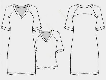 Coco's Loft: New Look 6323 Tunic in 'Lagoona' green...