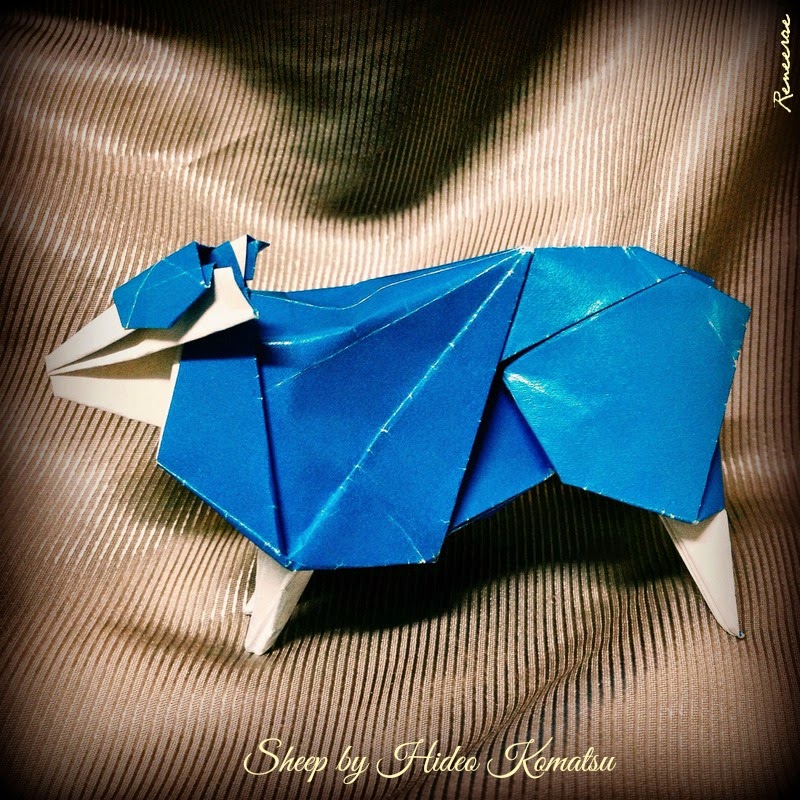 Life's Simple Pleasure: Origami Creations - Sheep and more sheeps