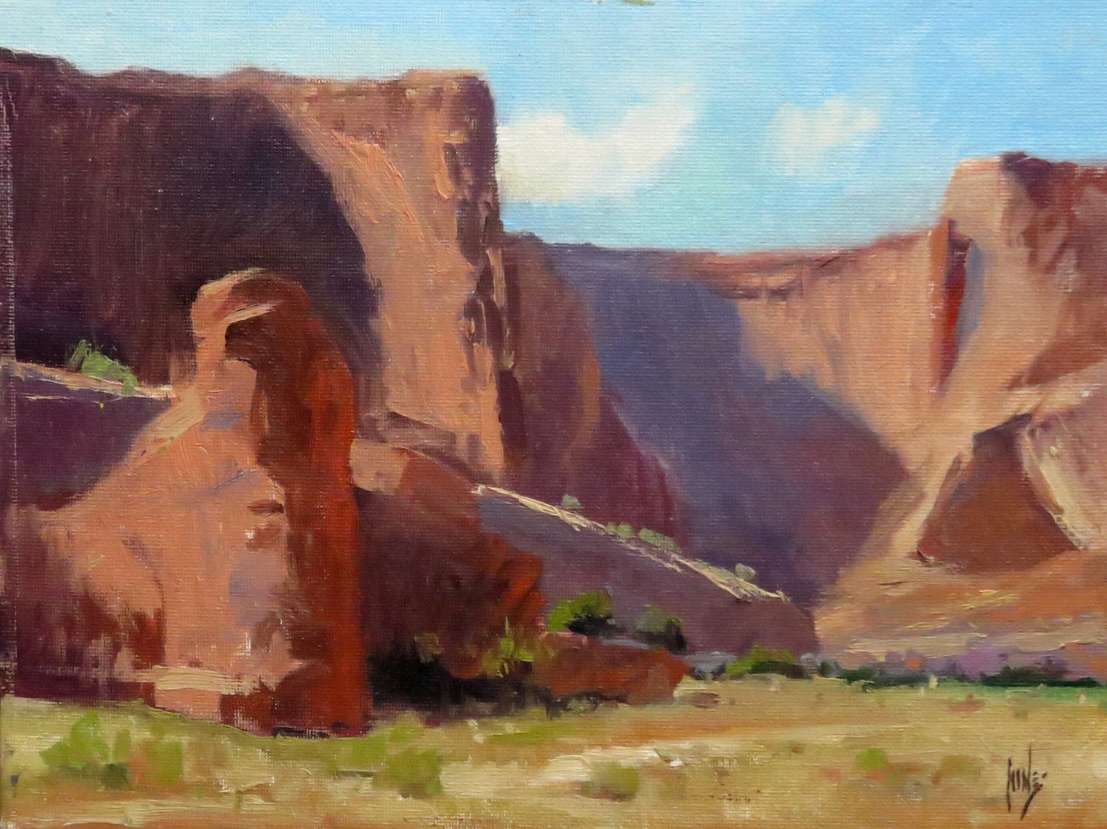 Rusty Jones, Painter's Blog