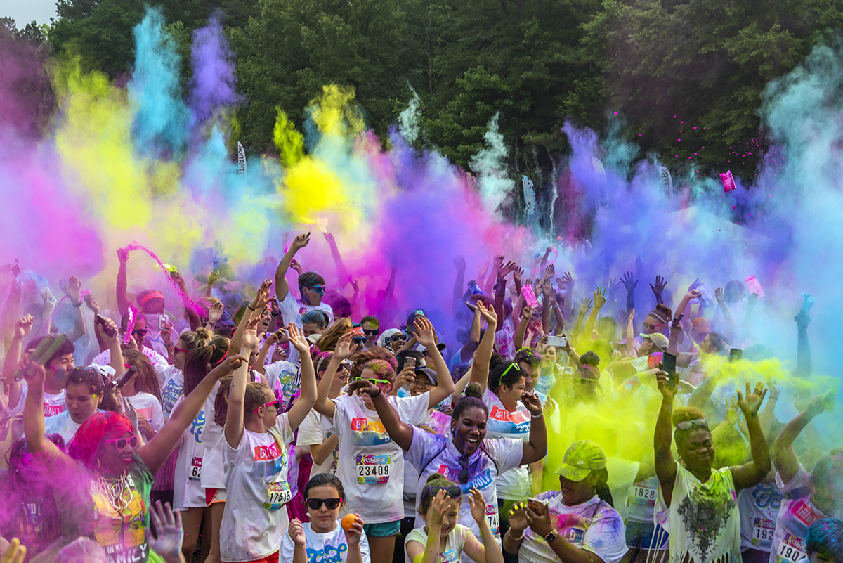 Color Vibe 5k run
