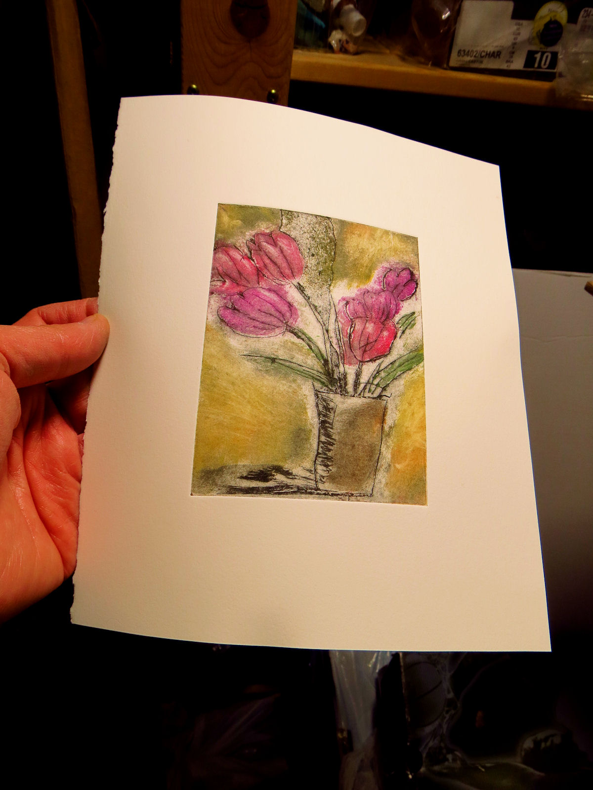 My Printmaking Journey: Milk carton printmaking - experimentations