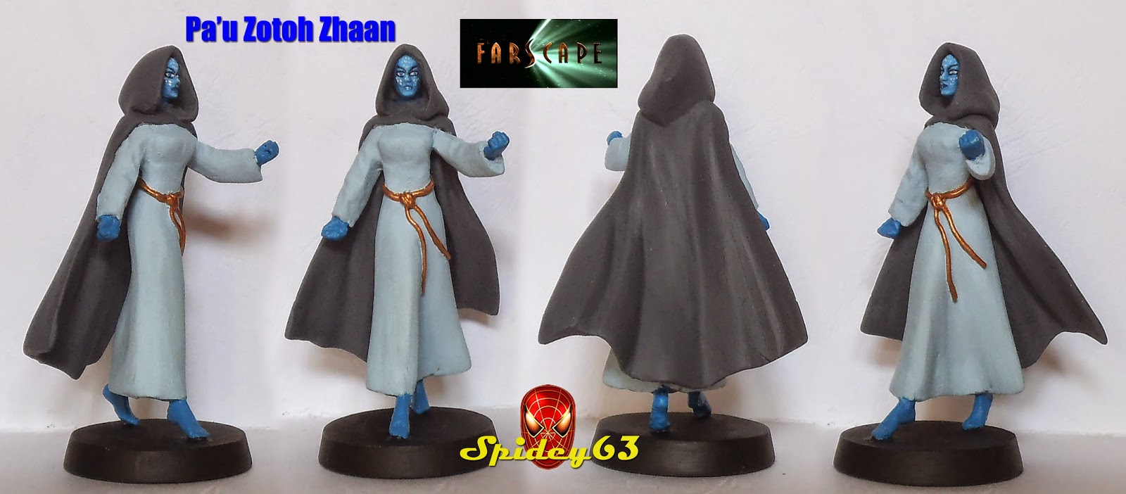 Spidey 63 miniature: Pa'u Zotoh Zhaan (Farscape)