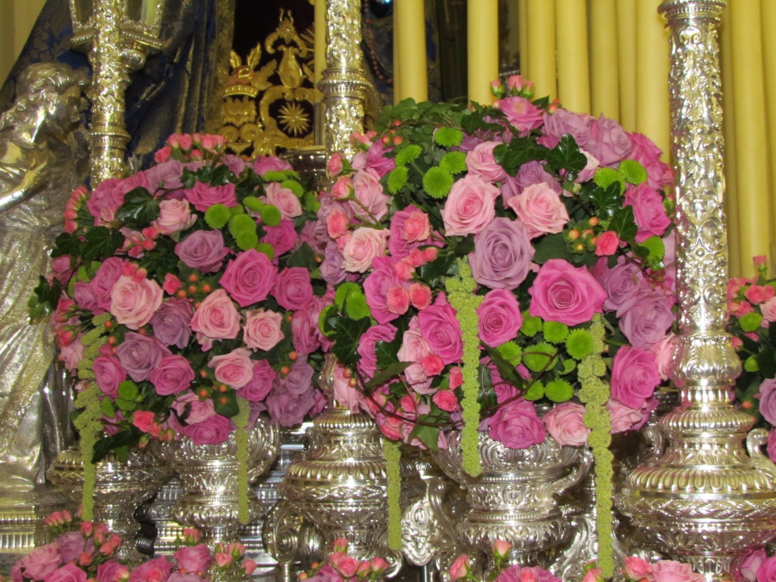 Flores de Semana Santa : Adorno floral 2012