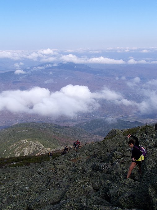 Hiking in the White Mountains: Above The Clouds: Presidential Range ...