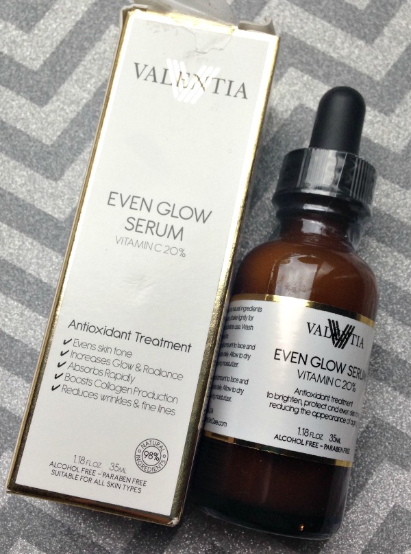 Valentia Even Glow Serum:Review - Crazy Beautiful Makeup & Lifestyle