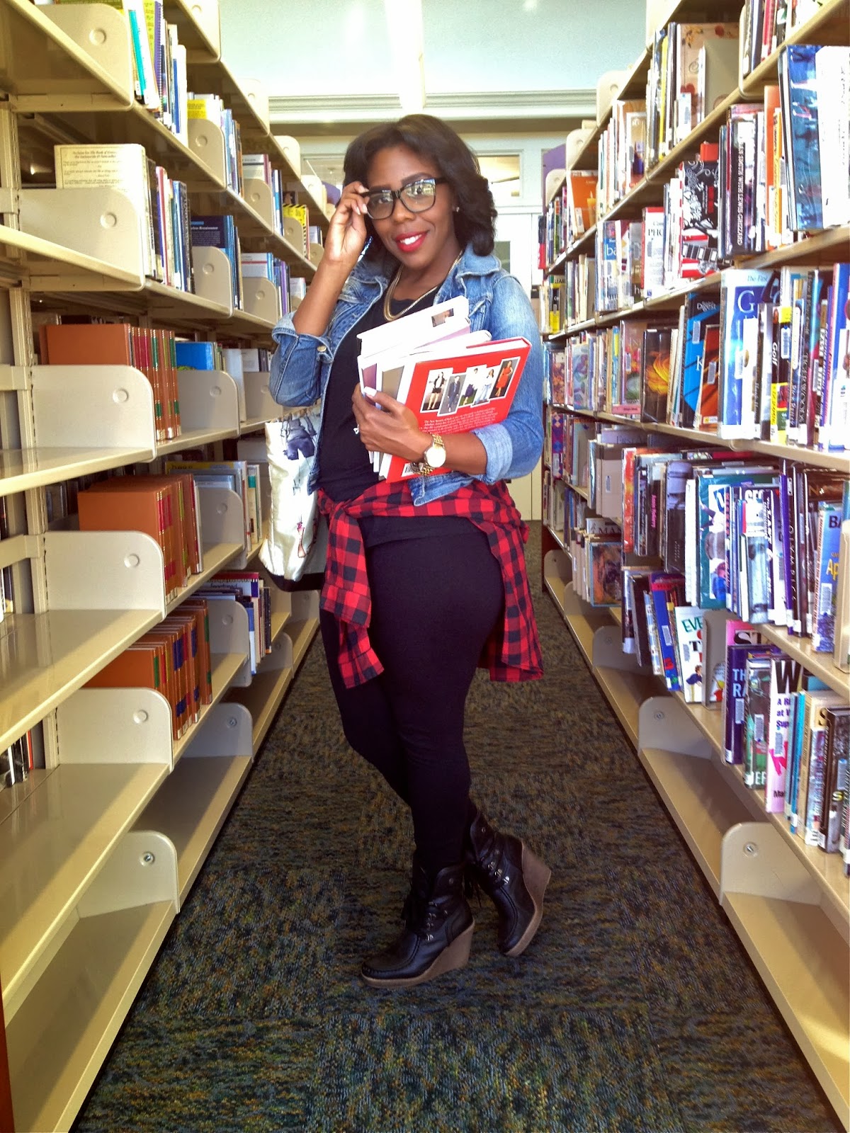 Ali's Fashion Sense: Read All About It: Library Chic