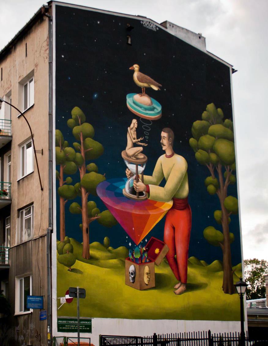 Interesni Kazki New Mural In Lublin, Poland – StreetArtNews