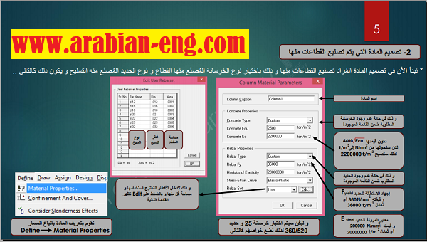 كتاب شرح برنامج pdf Csi Column