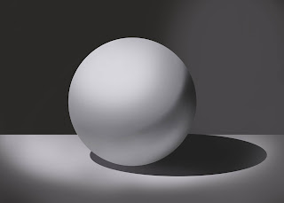 PAINTING FUNDAMENTALS WITH DIGITAL MEDIA: Sphere Shadow Drawing 1 ...