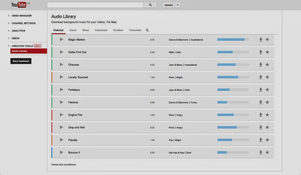 YouTube launches 'free' music library | Information In