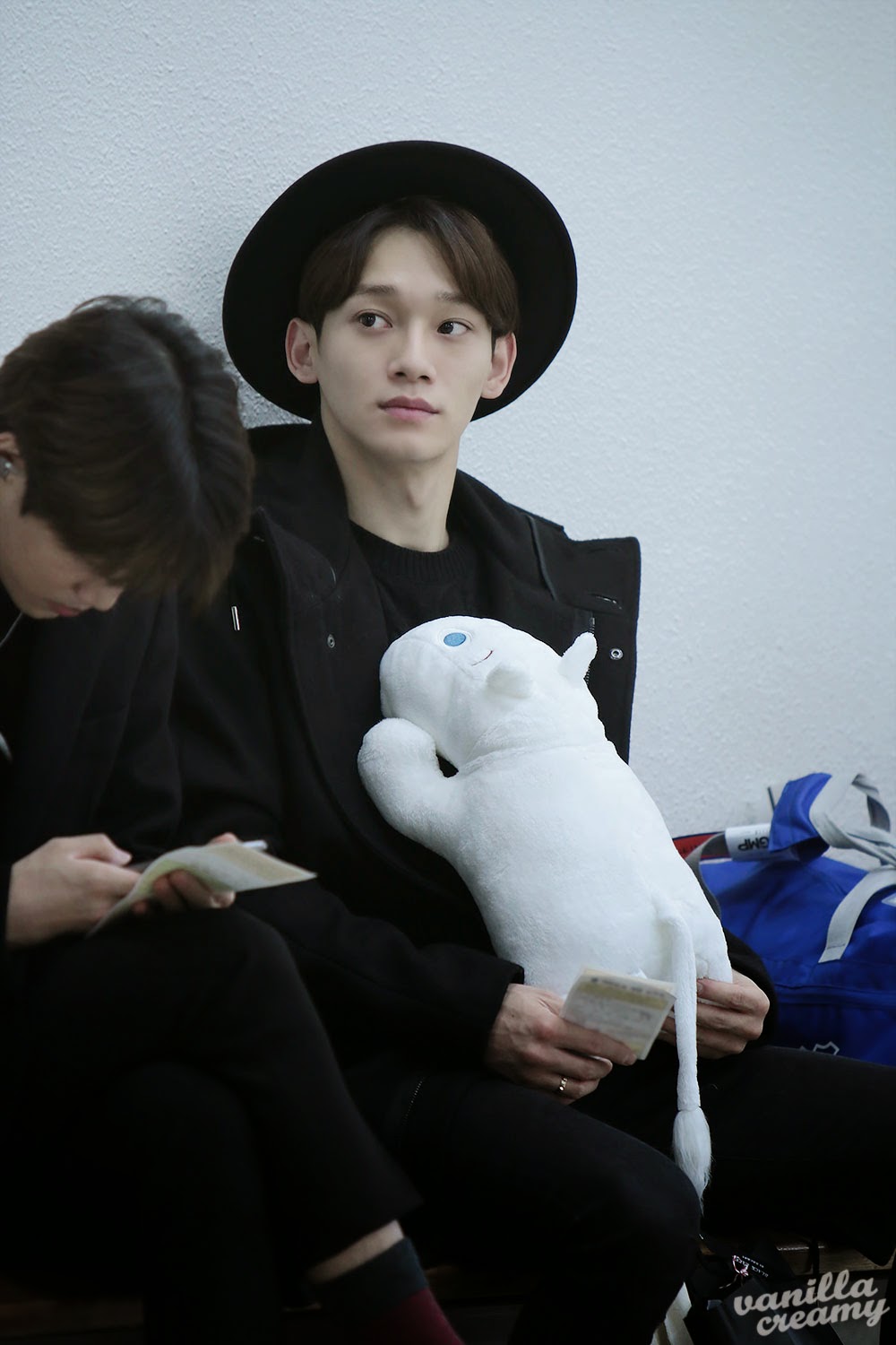 Xiuming-ming: [엑소] 141225 공항 고화질 - 무민과 함께