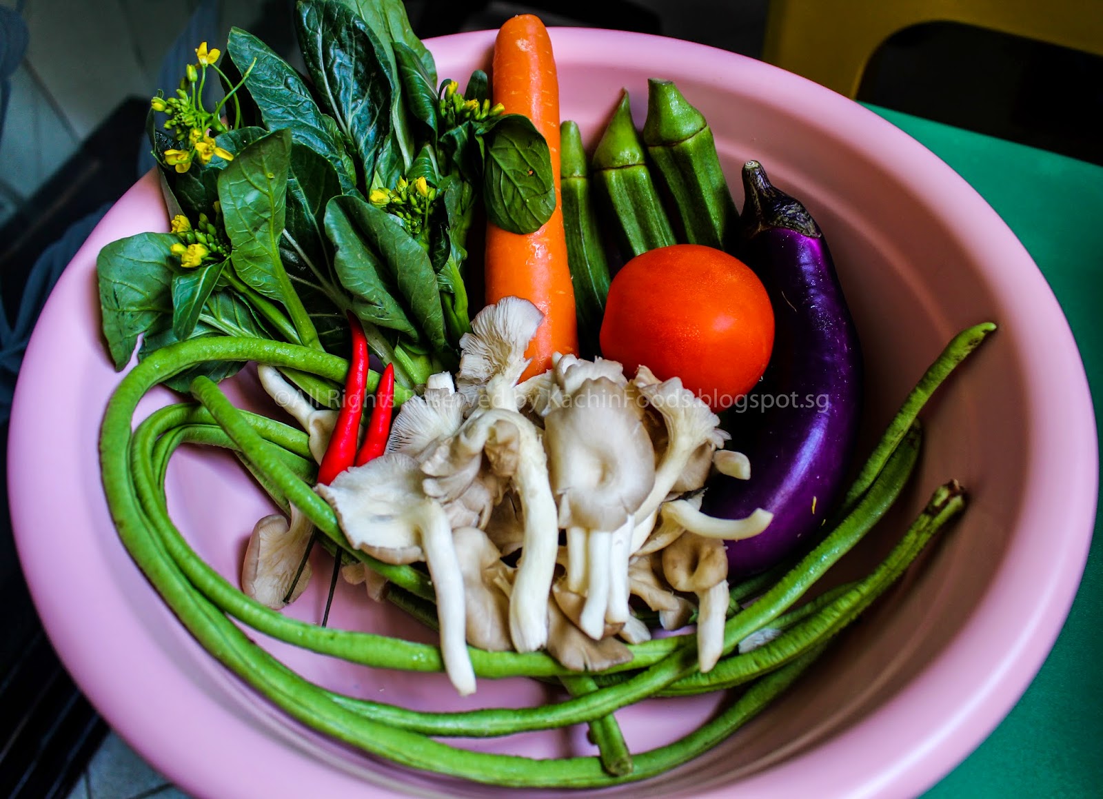 Kachin Foods: Kachin Quick,Healthy Mixed Vegetables (Si Pa)