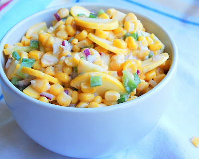 Daily*Dishin: Summer Squash Confetti Salad