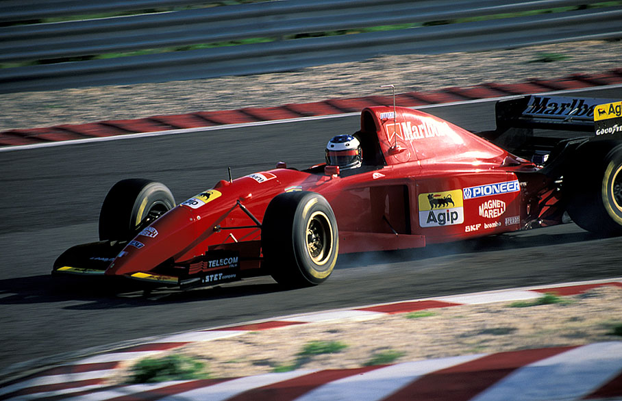 MINIF1: Ferrari 412T2 - 1° Teste de Schuamcher