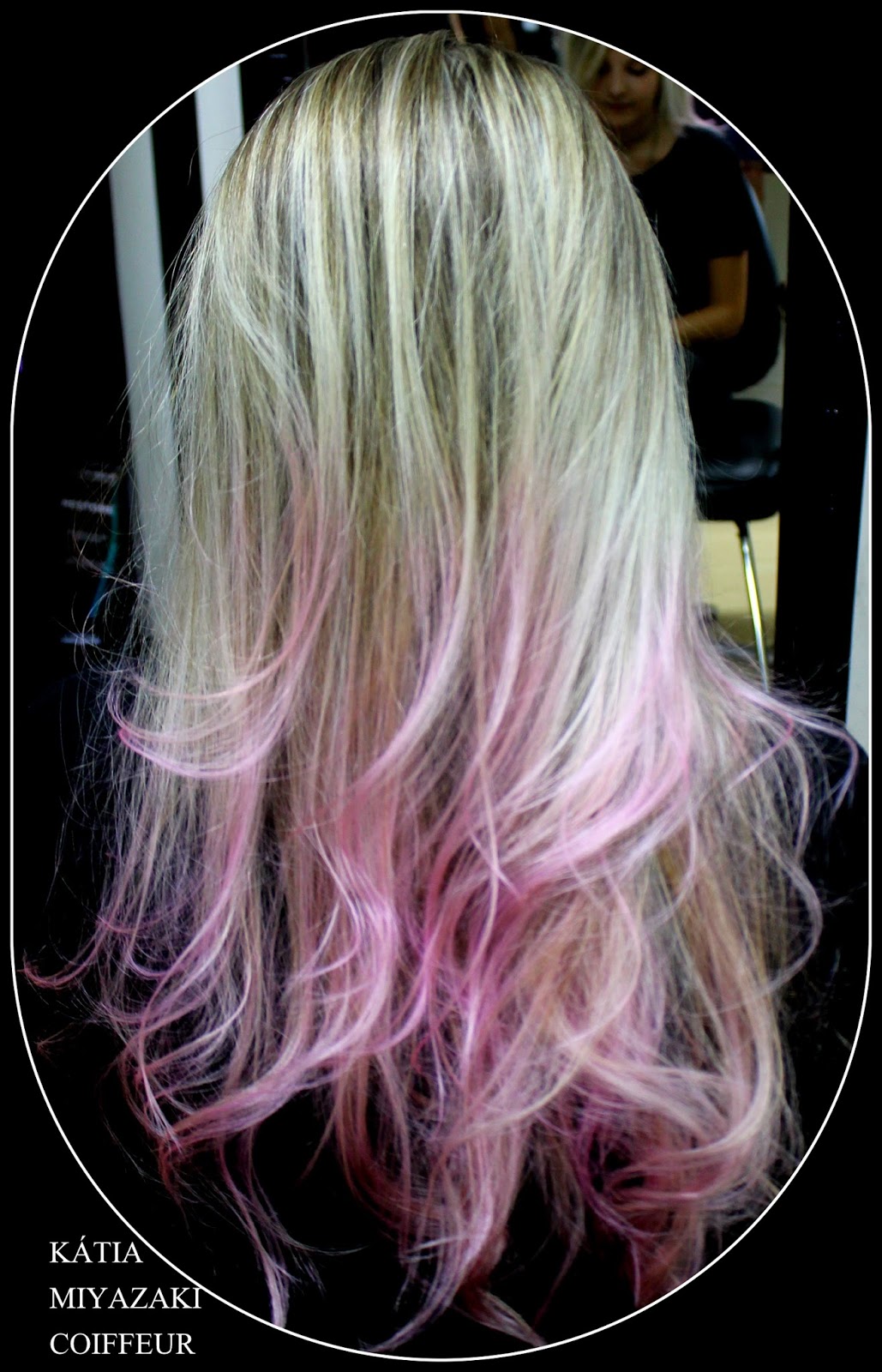 Katia Miyazaki Coiffeur: Ombre hair Rosa - Loiras - Rosinha Claro ...