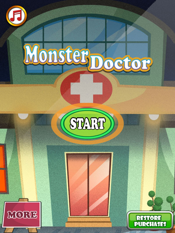 iOS (iPhone/iPad) Free Hacks: [Hack] Monster Doctor - kids games v1.0.0